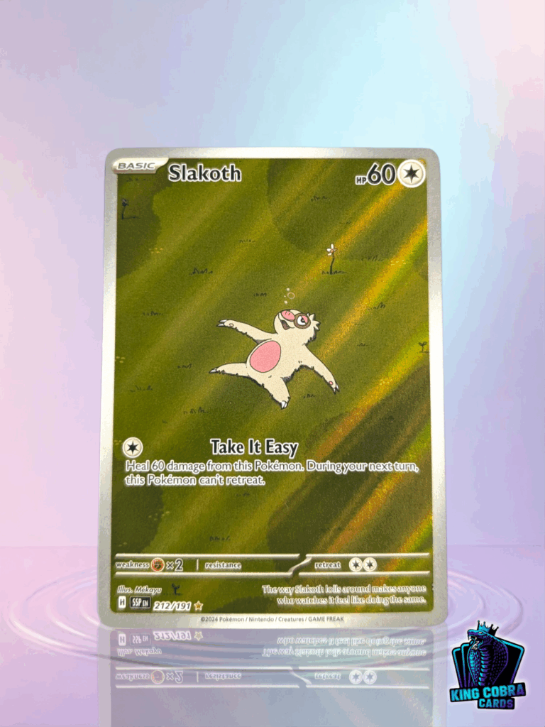 Slakoth 212/191 Surging Sparks - King Cobra Card